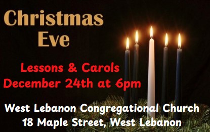 Christmas Eve Service - Upper Valley Events Calendar | Discover NH & VT ...
