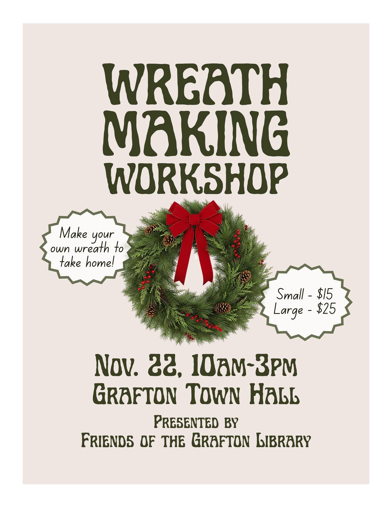 Wreath Making Workshop - Upper Valley Events Calendar | Discover NH ...